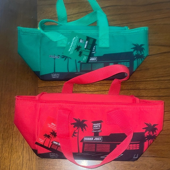 Trader Joe'S | Bags | Trader Joes Mini Insulated Bags | Poshmark